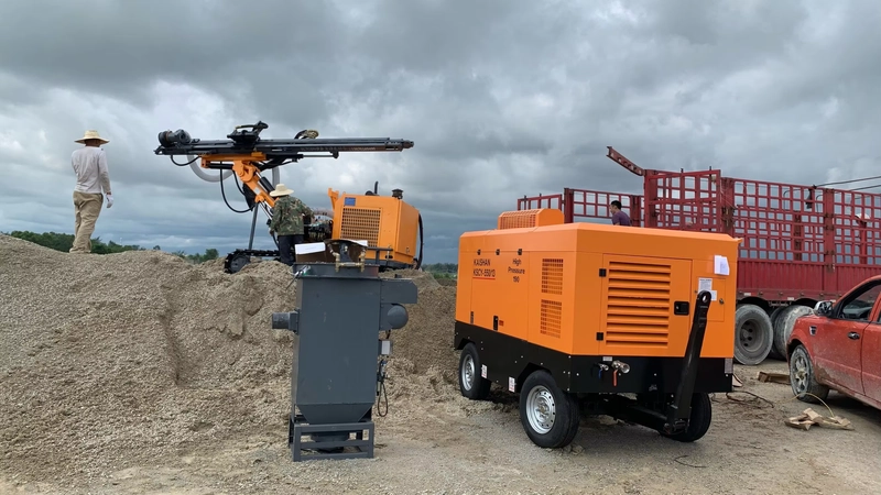 Buy Kaishan ZT5 DTH Tracked Integrated Rock Drilling Machine Online ...